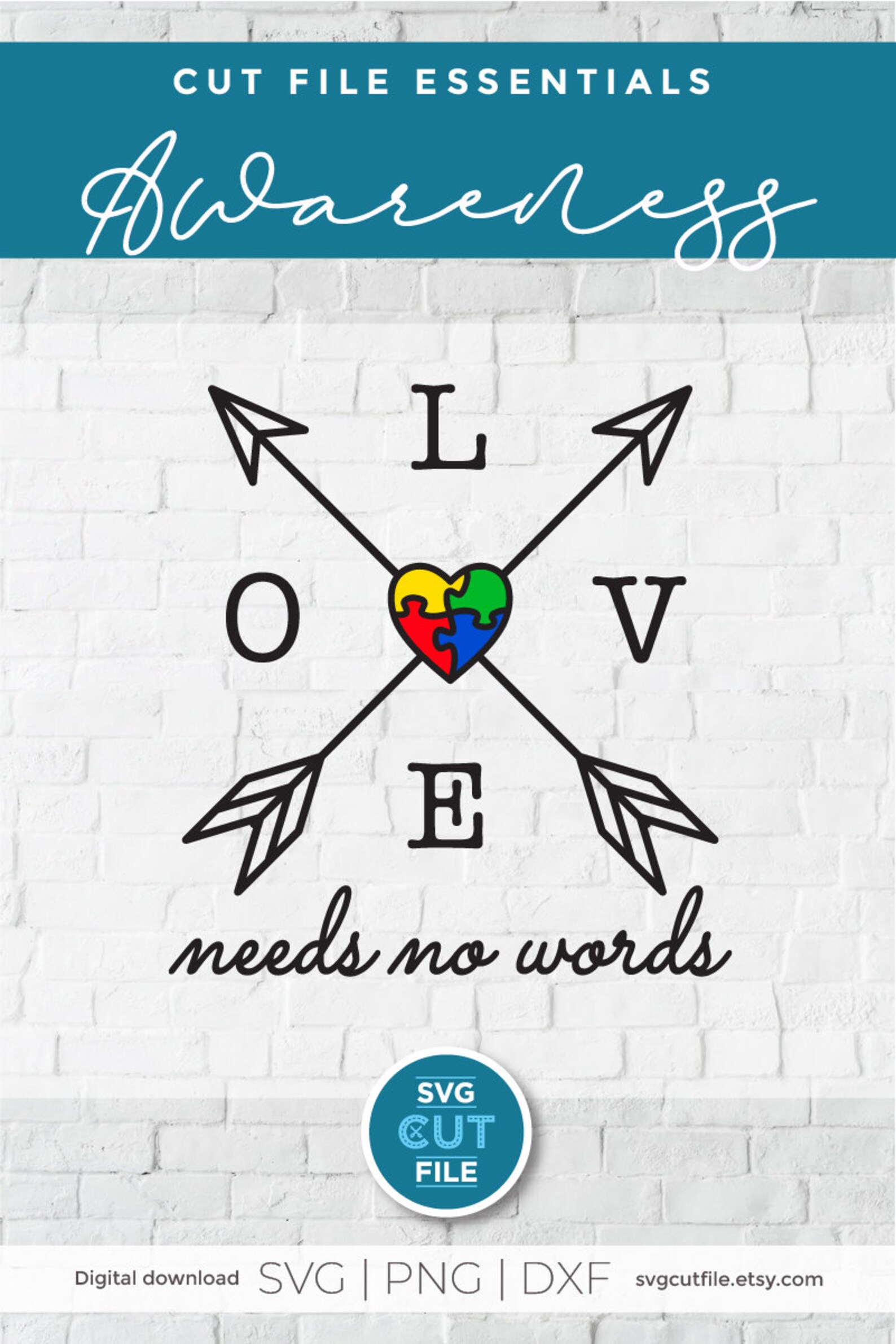 Autism Svg, Autism Awareness Svg, Rainbow Puzzle Ribbon Svg, Puzzle ...