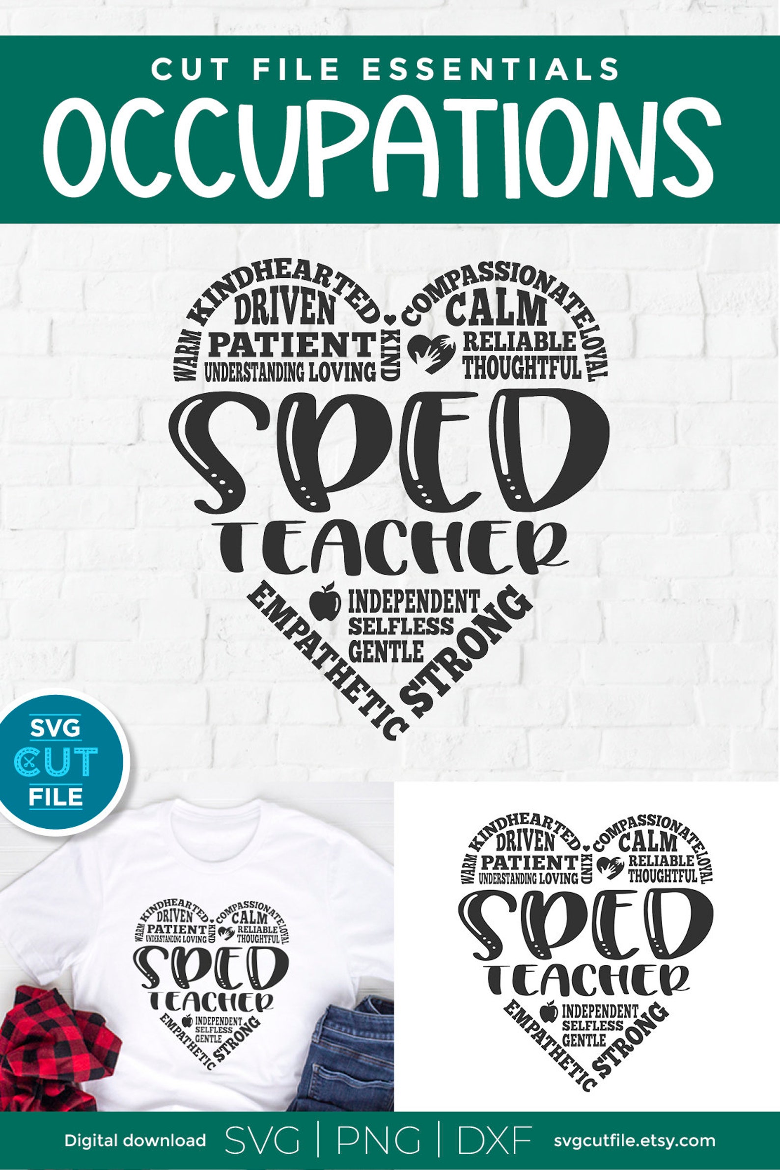 SPED svg special ed svg teacher appreciation special | Etsy