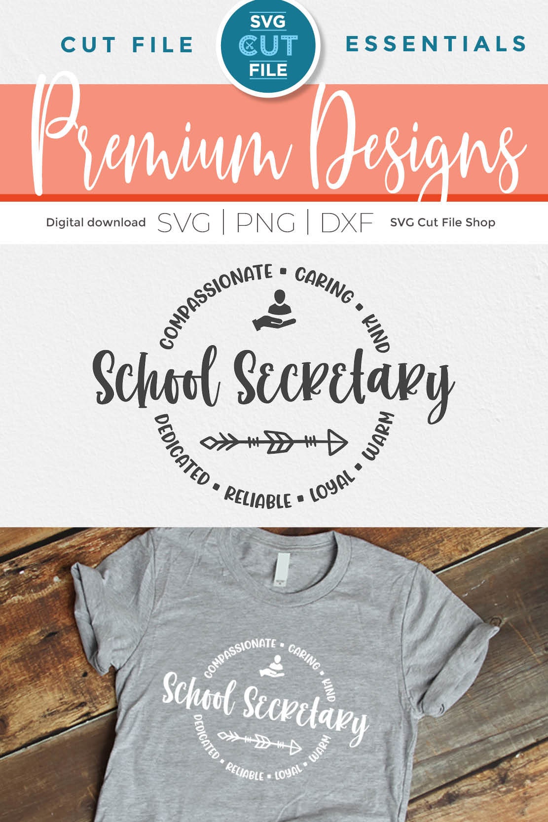 School Secretary Svg Secretary Svg Office Assistant Round - Etsy Ireland