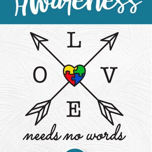 Autism Svg, Autism Awareness Svg, Rainbow Puzzle Ribbon Svg, Puzzle ...