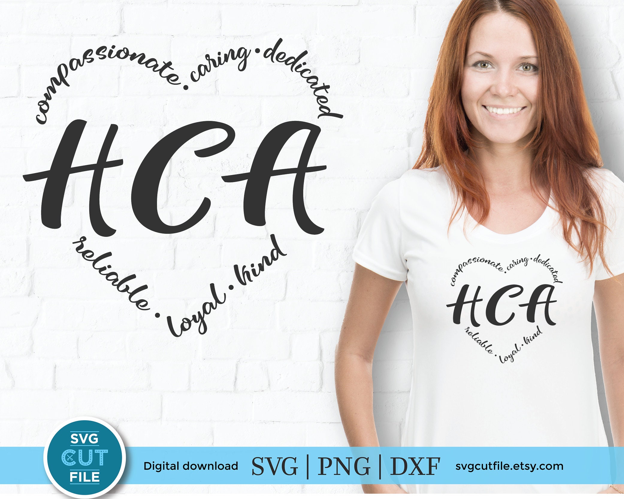 HCA Svg Health Care Aid HCA Heart Svg Health Care Aide Svg - Etsy Canada