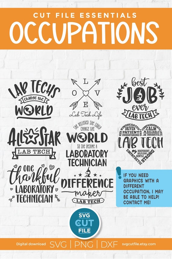 Lab tech svg lab technologist she believed lab tech svg for Cricut ...