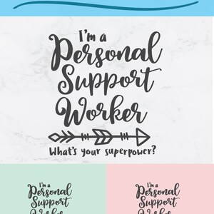 Personal Support Worker Svg, Psw Svg, Caregiver, Home Healthcare Aid ...