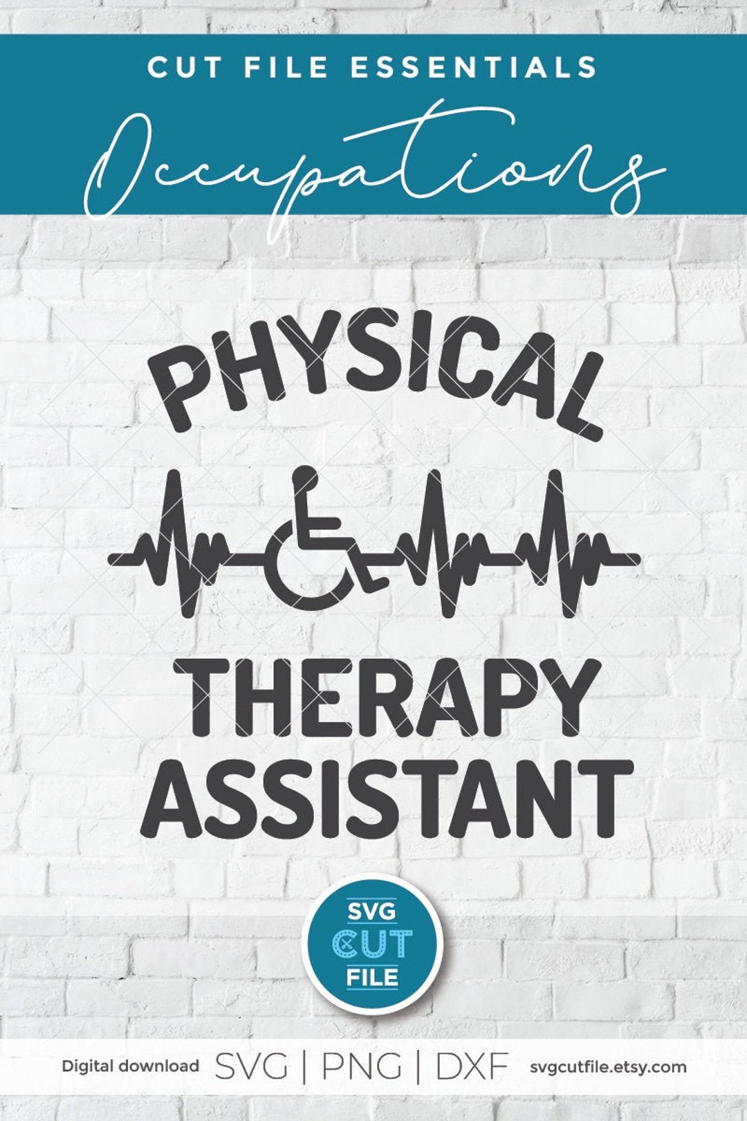 Physical Therapy Assistant Svg, Physical Therapist Svg, PTA Svg, Love ...