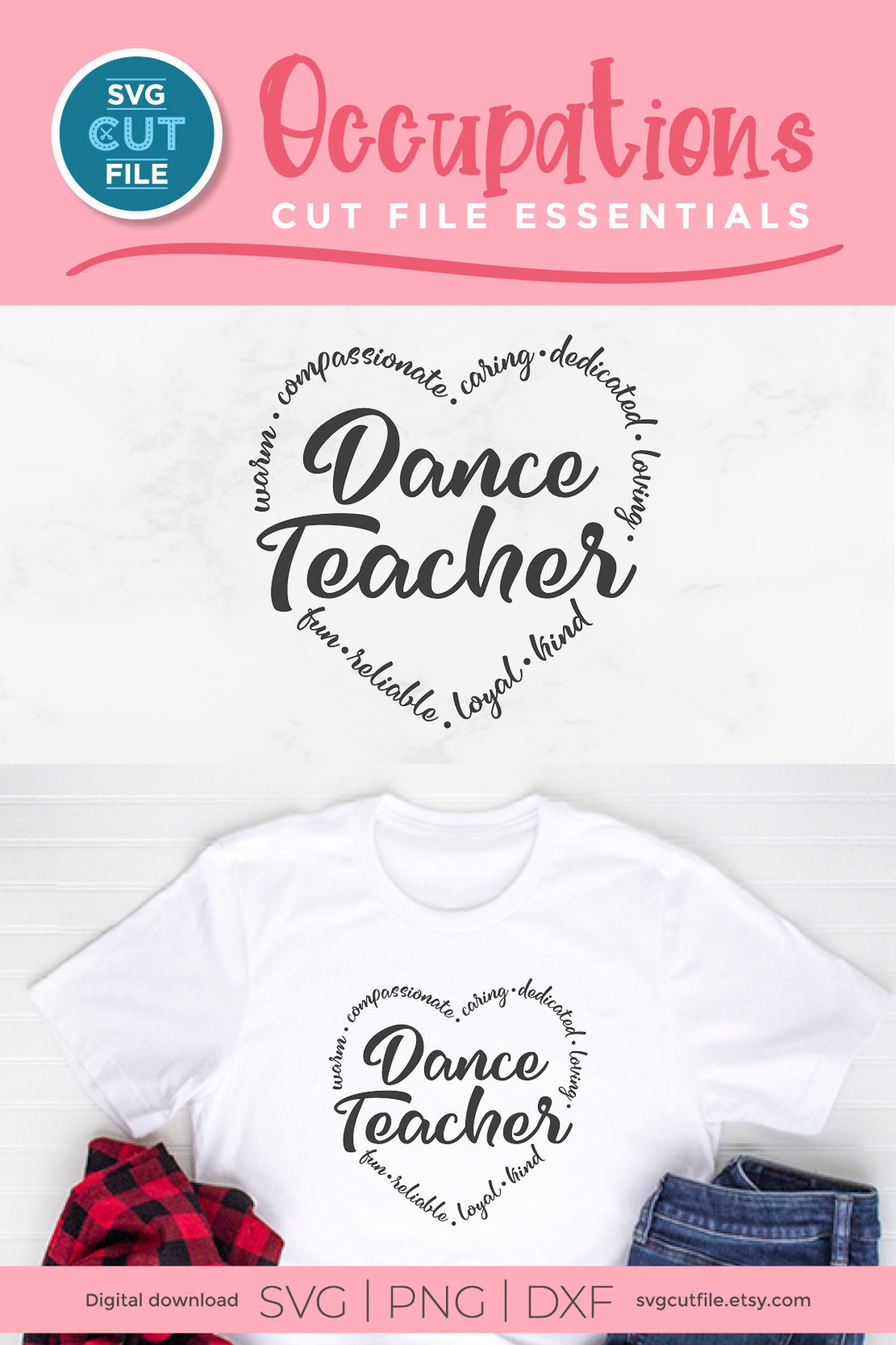 Dance Teacher Svg, Dance Svg, Ballet Teacher Svg, School, Back to ...