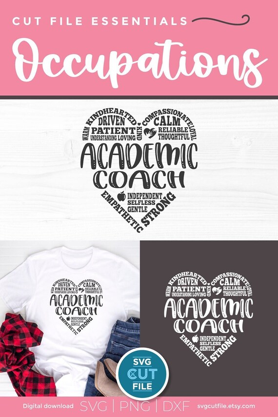 Academic Coach Svg Instructional Coach Ac Instructional | Etsy