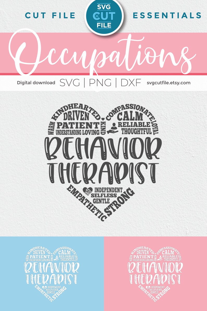 Behavior Therapist, Behavioral Therapist, Behavior Analyst Svg, Aba Svg ...