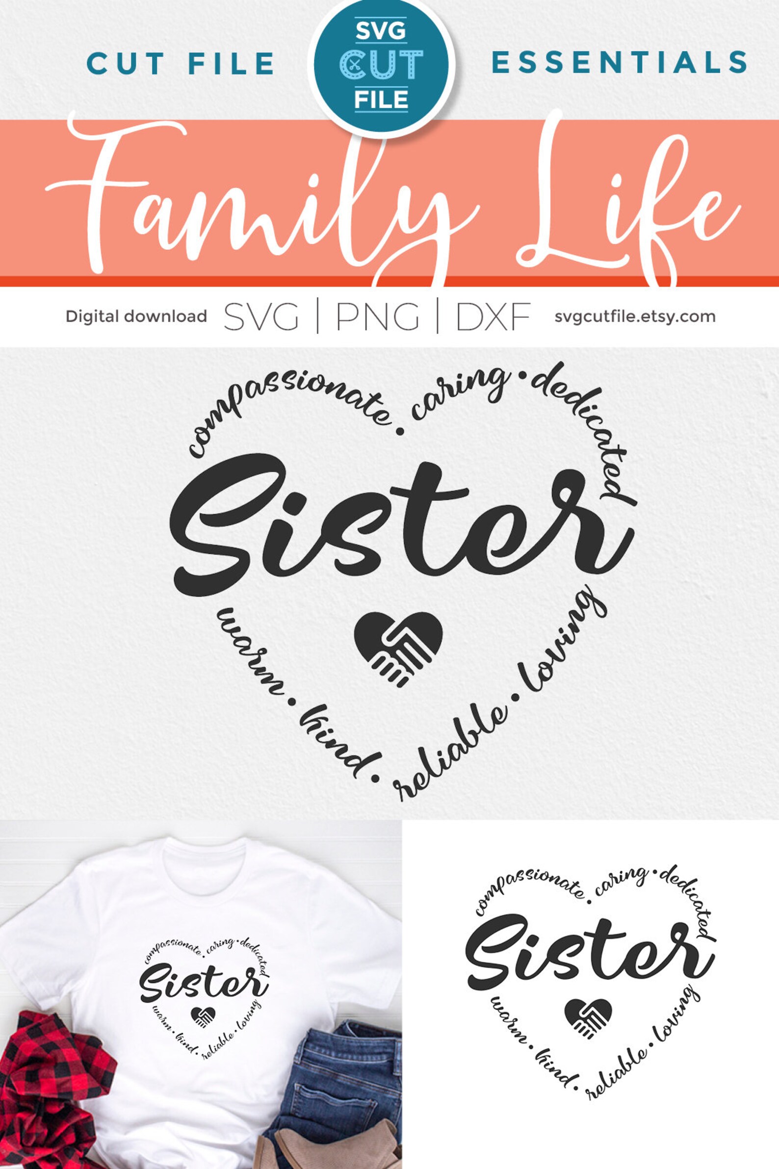 Sister Svg, Sisters Day Svg, Sister Heart Svg, Best Sister Svg, Sisters ...