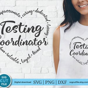 Testing Coordinator Svg Testing Day Svg Test Day Svg - Etsy