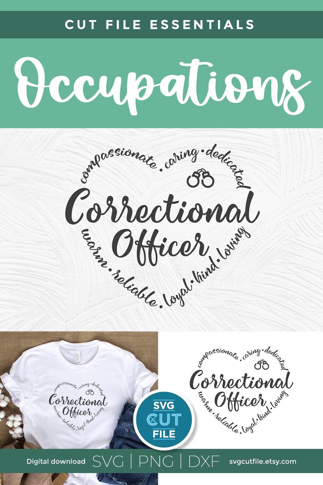 Correctional Officer Svg, Corrections Officer Svg, Corrections Svg ...