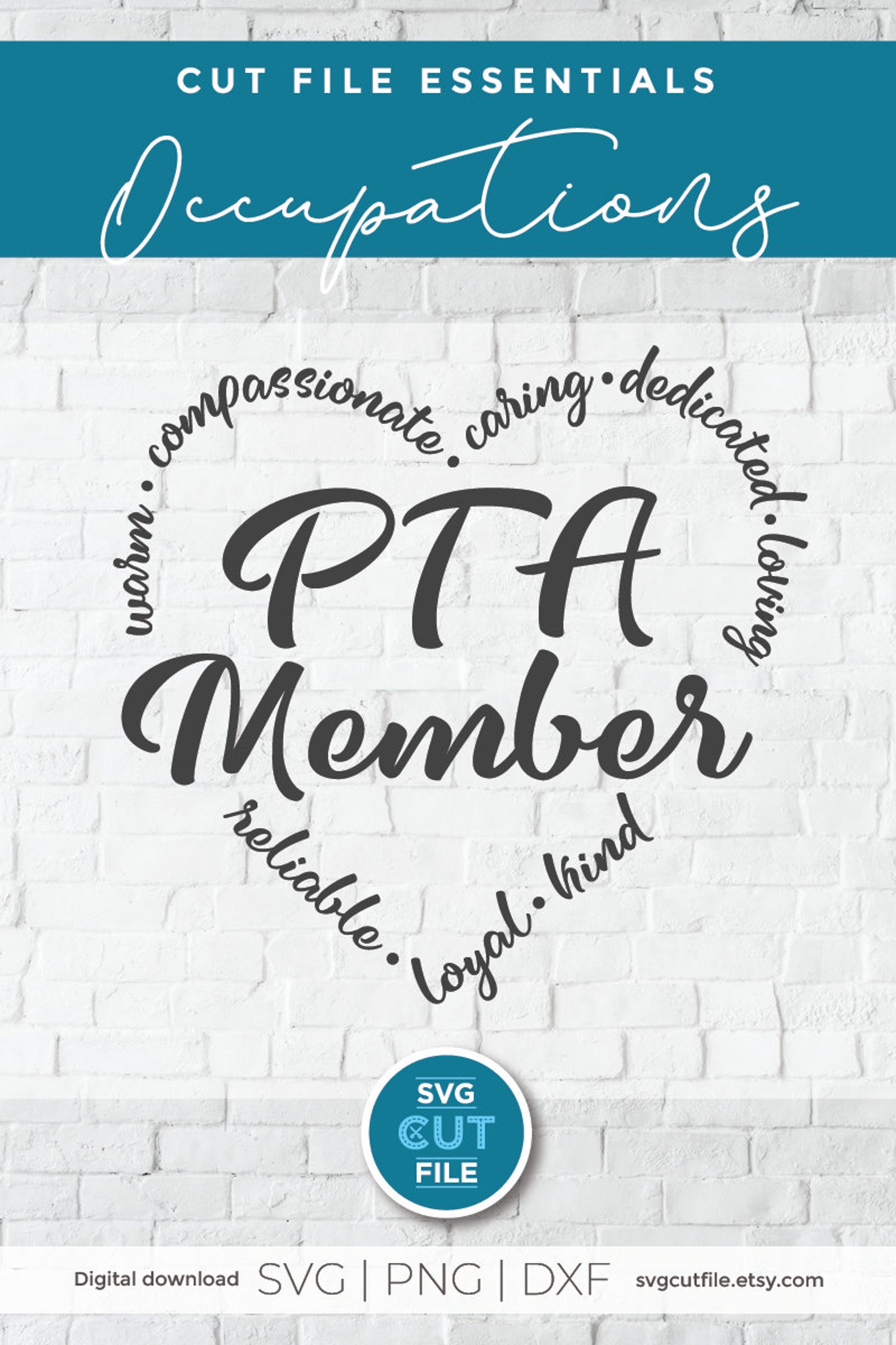 PTA Svg, PTA Squad, PTA Tribe, Pto Svg, Parent Teacher Appreciation Svg ...