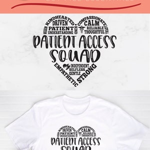 Patient Access Squad Svg, Representative, Specialist, Healthcare Worker ...