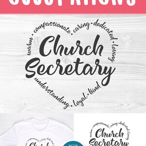 Church Secretary Svg, Church Receptionist Svg, Office Assistant, Staff ...