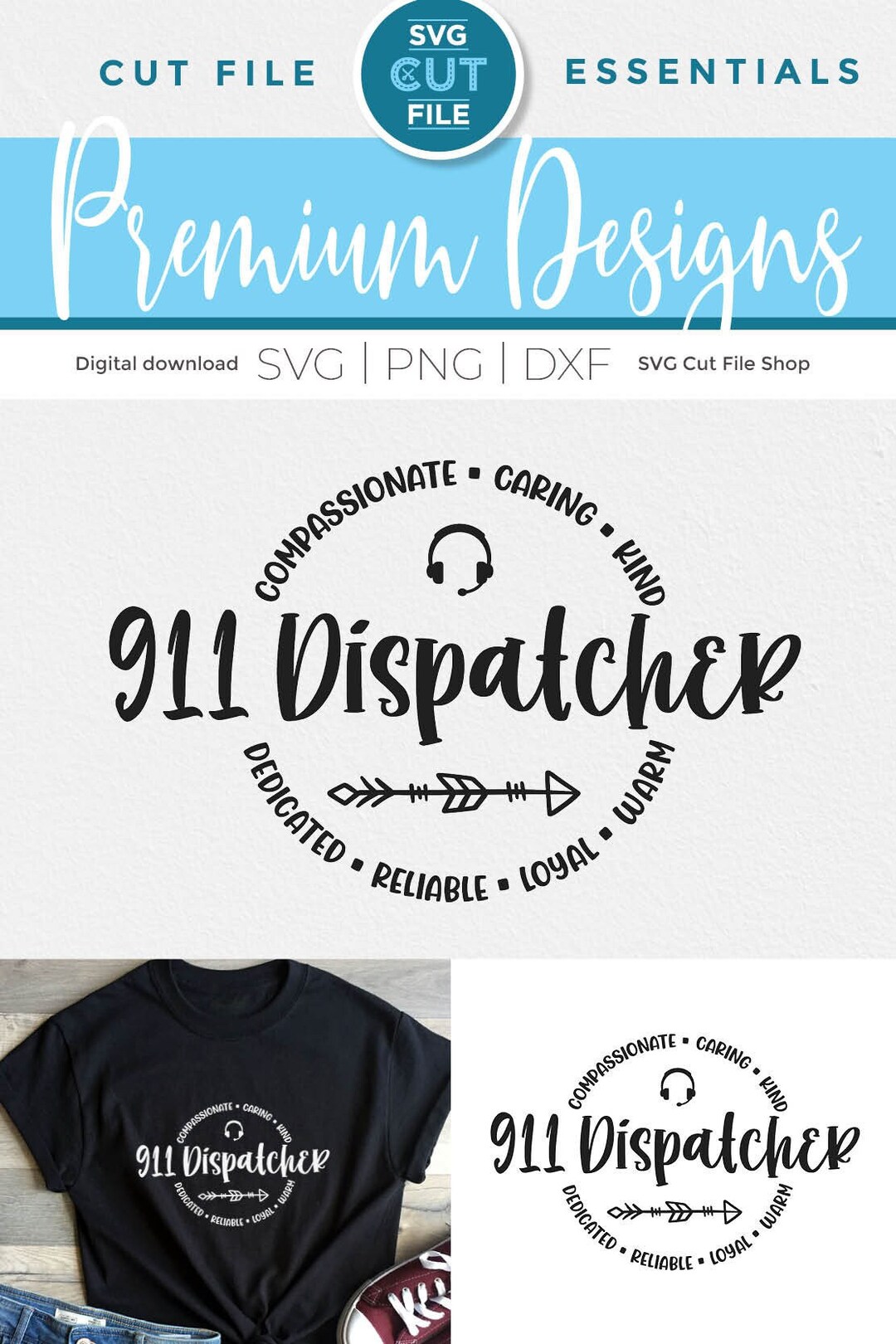 911 Dispatcher Svg, Dispatcher Svg, 911 Dispatcher Design, Thin Gold ...
