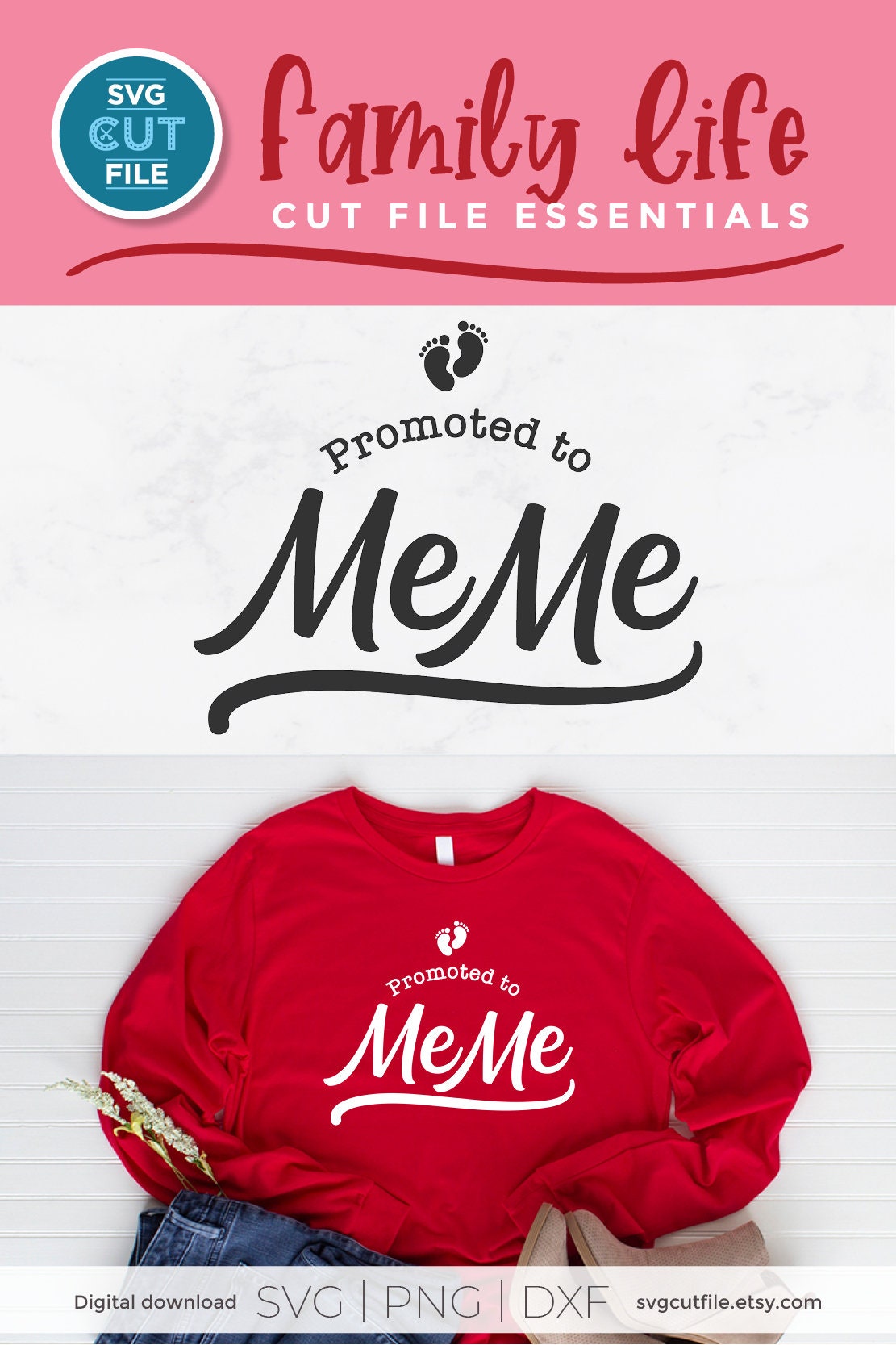 Meme Svg Grandma Meme Svg Me Me Svg Promoted to Meme Svg - Etsy