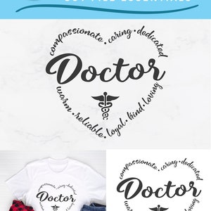 Doctor Svg Physician Svg MD Svg Medical Svg Essential Svg - Etsy
