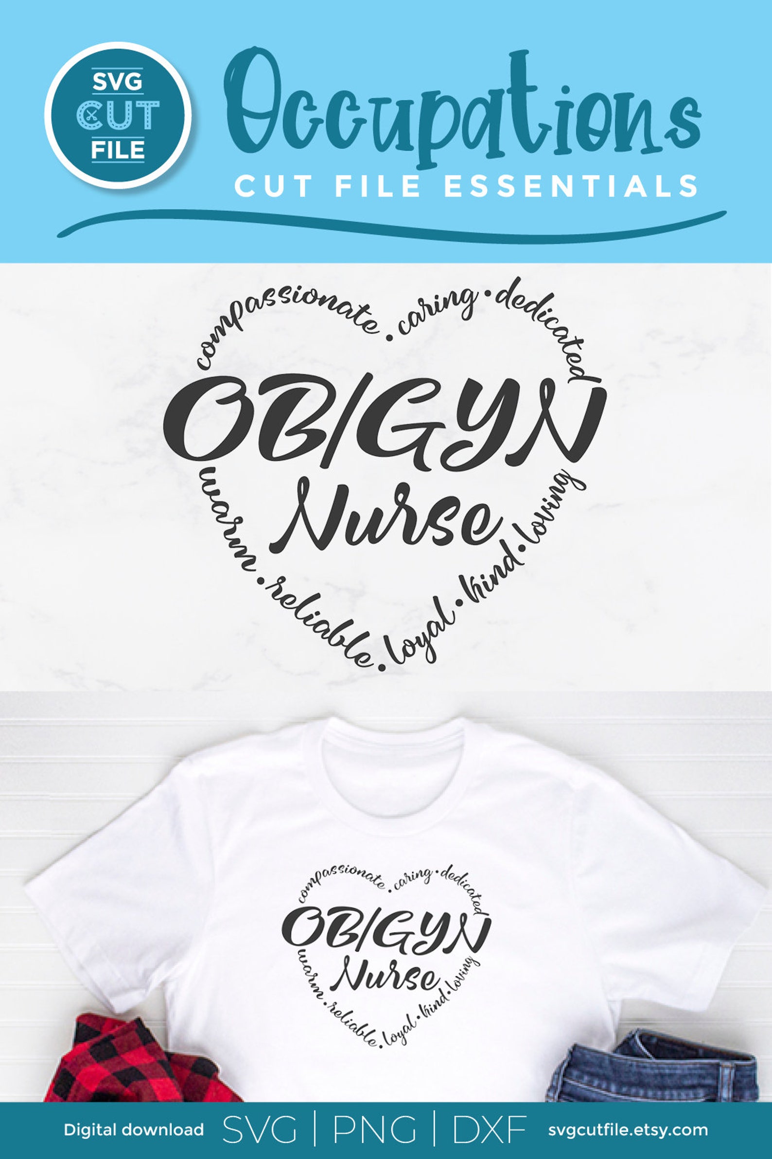 OBGYN Nurse Svg OB-GYN Svg Ob Gyn Nurse Svg Obstetrician | Etsy
