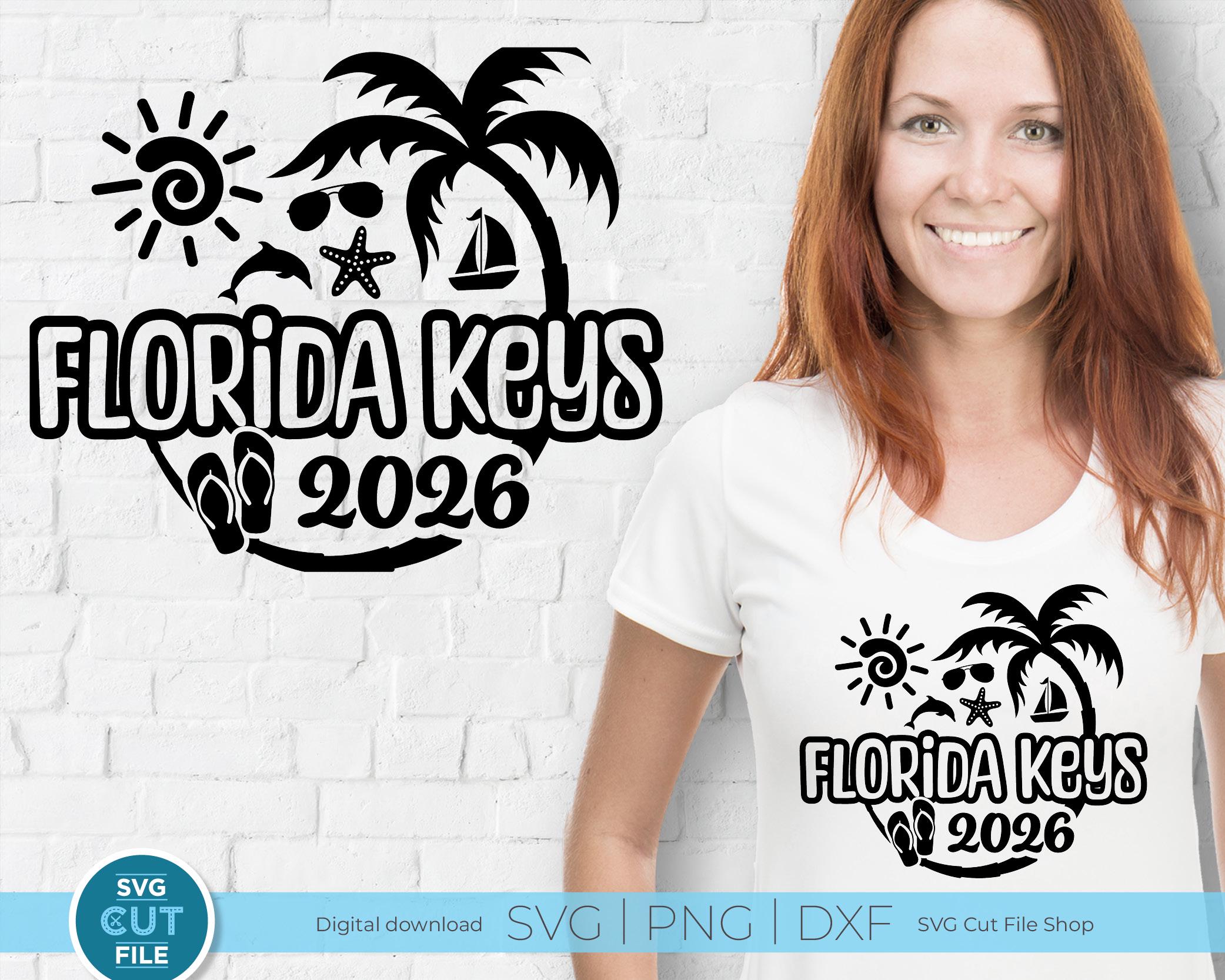 Florida Keys SVG, Florida Keys Vacation, 2026 Svg, Florida PNG, Png for ...
