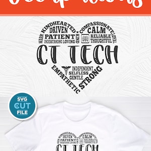 CT Tech Svg, CT Technologist Svg, Computed Tomography Svg, Technician ...