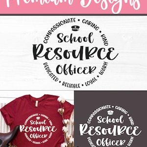 School Resource Officer Svg, Sro Svg, Security Svg, Safety Svg ...