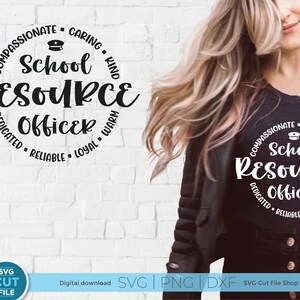 School Resource Officer Svg, Sro Svg, Security Svg, Safety Svg ...