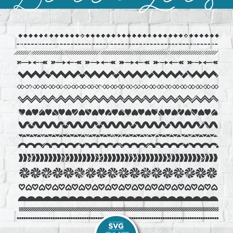 Svg Border - Etsy