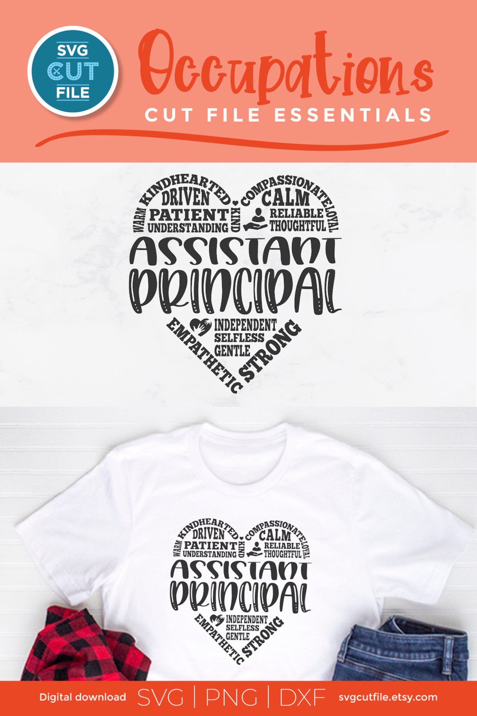 Assistant Principal Svg, Vice Principal Svg, Heart Svg, Middle School ...