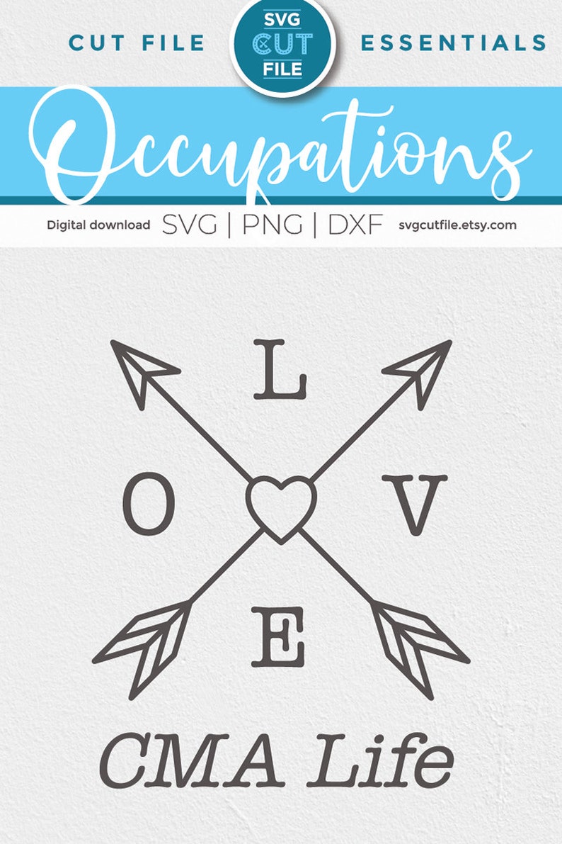 Certified Medical Assistant Svg CMA Svg CMA Life Medical - Etsy