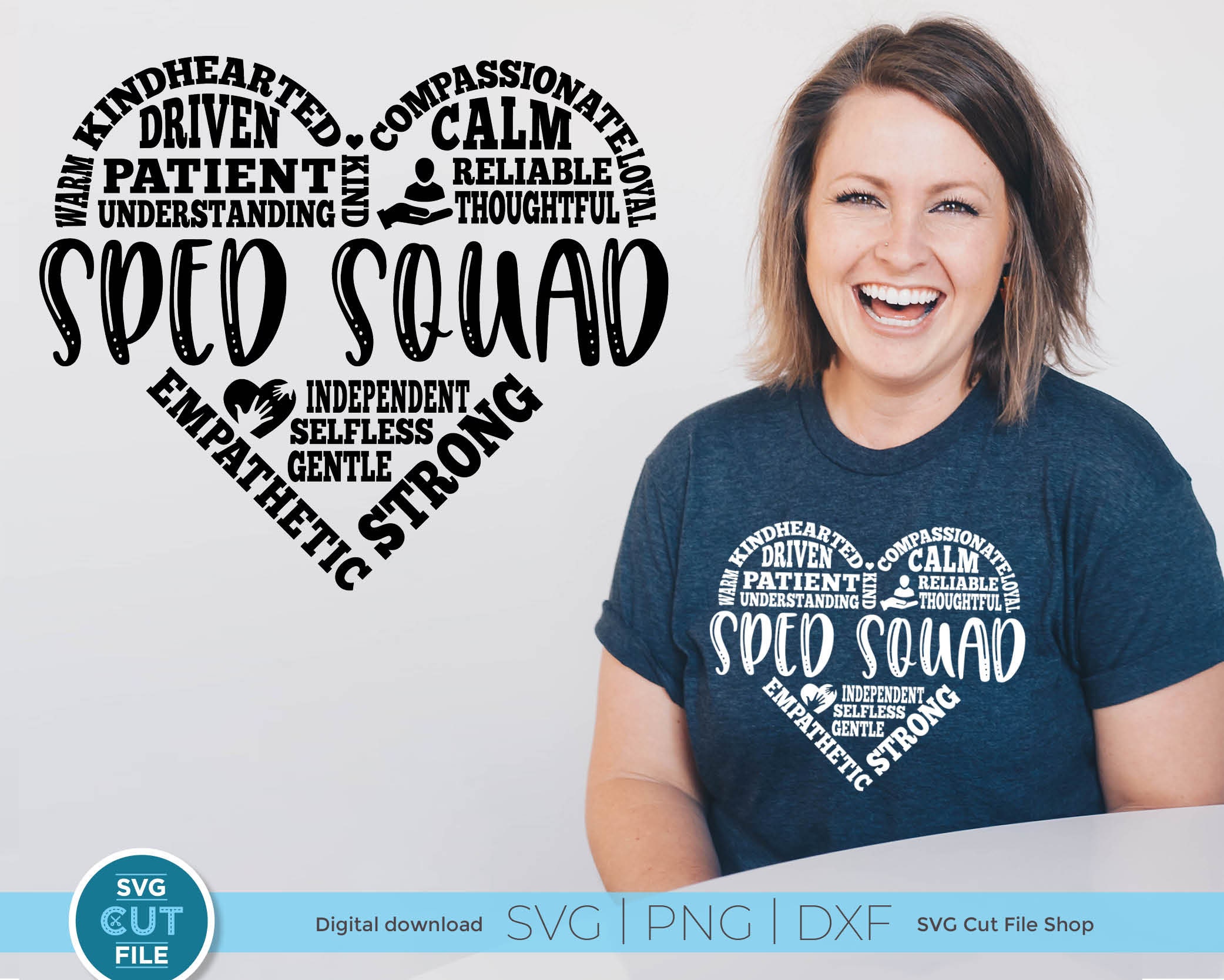 SPED Squad Svg, Special Education Svg, Teacher Svg, Teacher ...