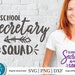 School Secretary Svg, Secretary Svg, Office Assistant, Staff Worker Svg ...