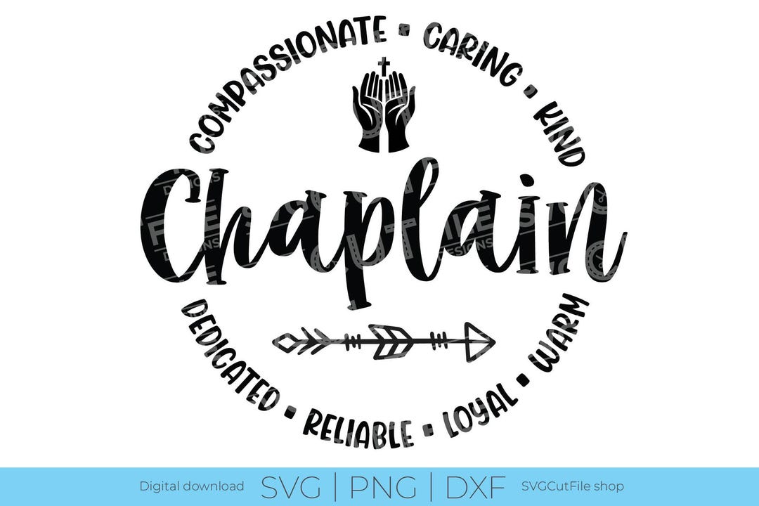Chaplain Svg, Christian Chaplain Svg, Spiritual Hospice Care ...