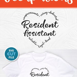 Resident Assistant Svg, Ra Svg, Care Partner Svg, Essential Ra Svg ...