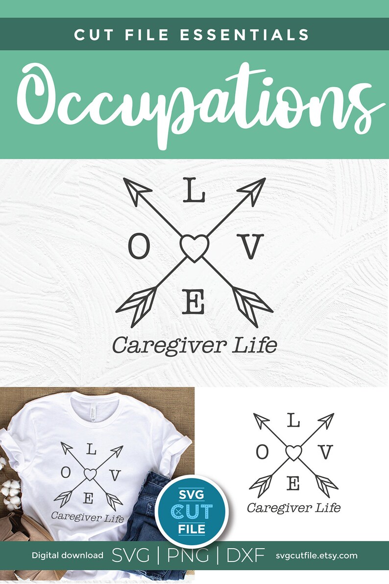 Caregiver Svg, Care Giver Appreciation Svg, Love Life, Nurse, Home Care ...