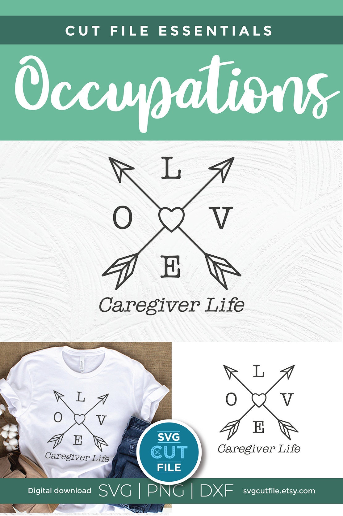 Caregiver Svg, Care Giver Appreciation Svg, Love Life, Nurse, Home Care ...