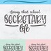 School Secretary Svg Secretary Svg Office Assistant Staff - Etsy