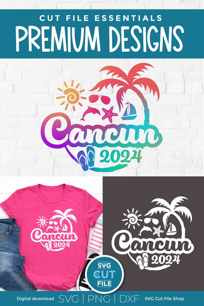 Cancun SVG Cancun Vacation 2024 Svg Cancun Mexico PNG Png - Etsy Singapore