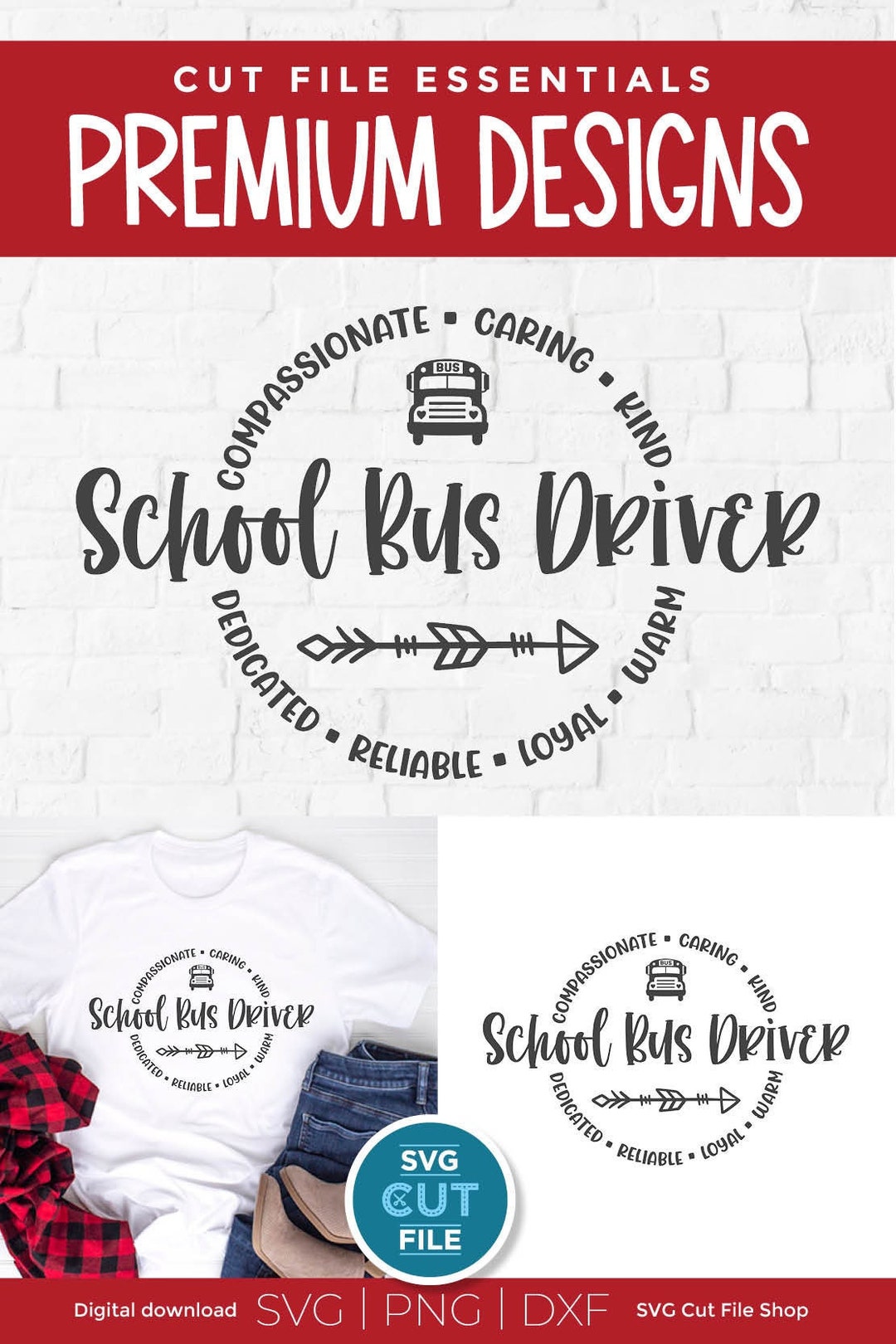 Bus Driver Svg, School Bus Svg, Schoolbus Driver, Appreciation, Svg Dxf ...