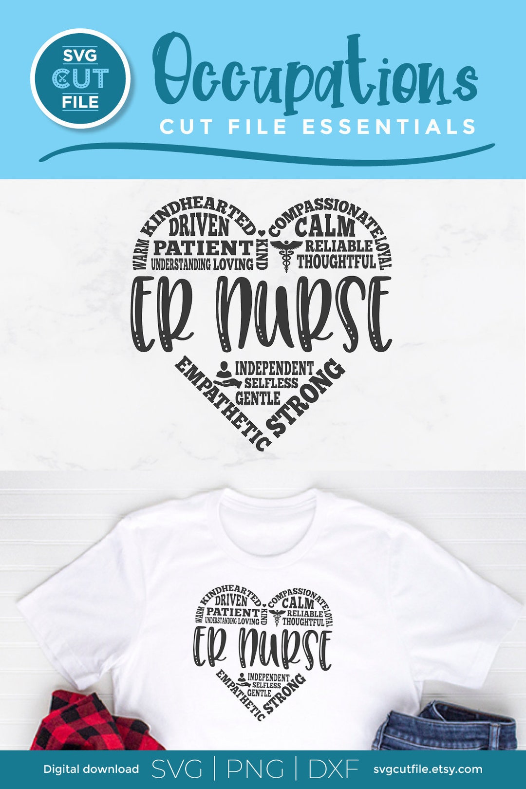 ER Nurse Svg, Emergency Room Nurse Svg, Emergency Department Nurse ...