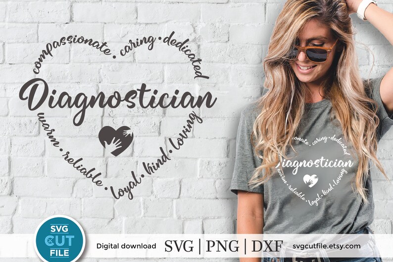 Diagnostician Svg Diag Svg School Diagnostician Gift Idea - Etsy