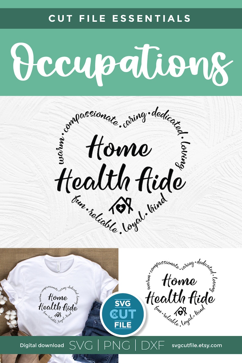 Home Health Aide Svg Home Health Aid Svg HHA Svg Home - Etsy