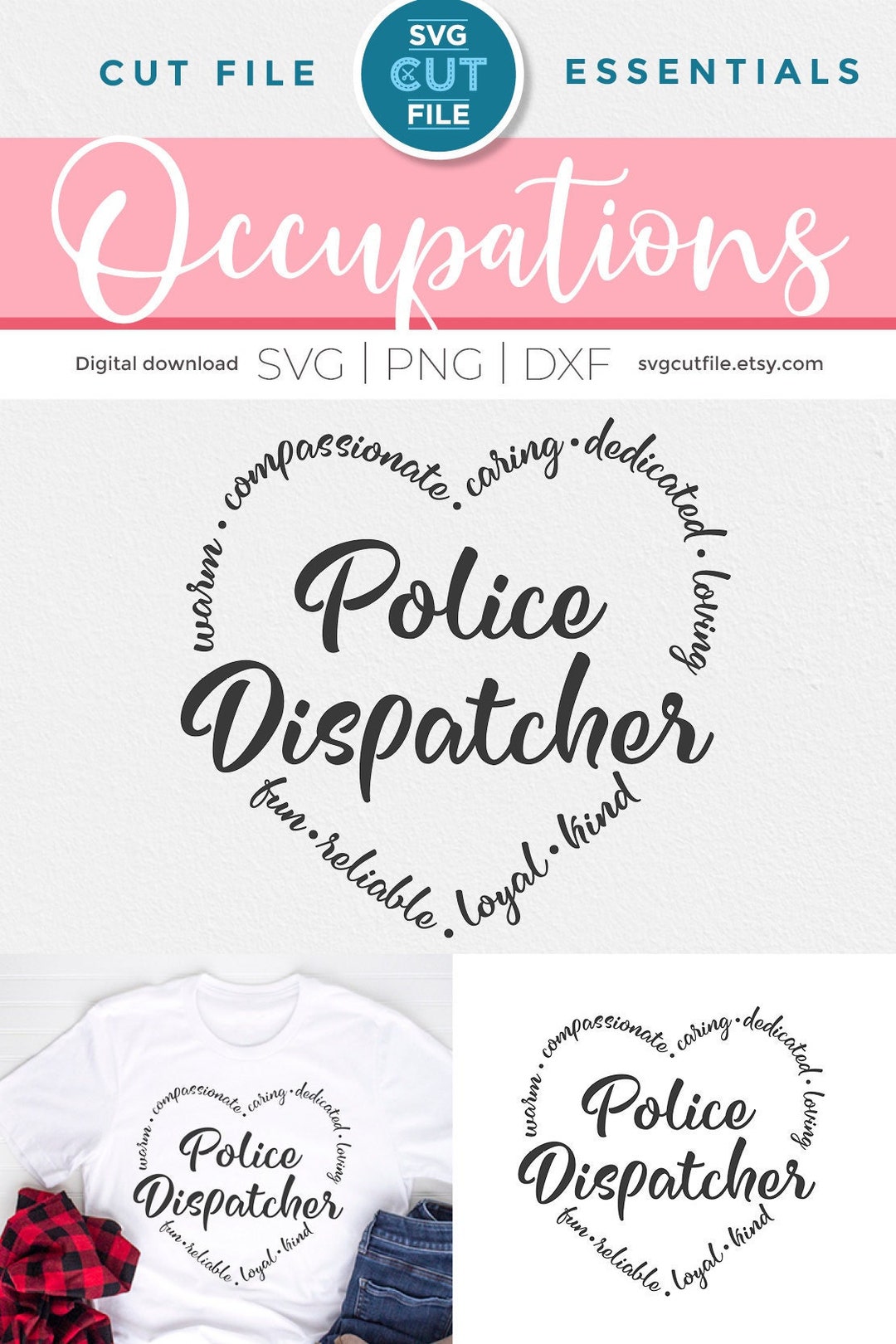 Police Dispatcher Svg, Dispatcher Cut File, Ems Dispatcher Svg, Thin ...