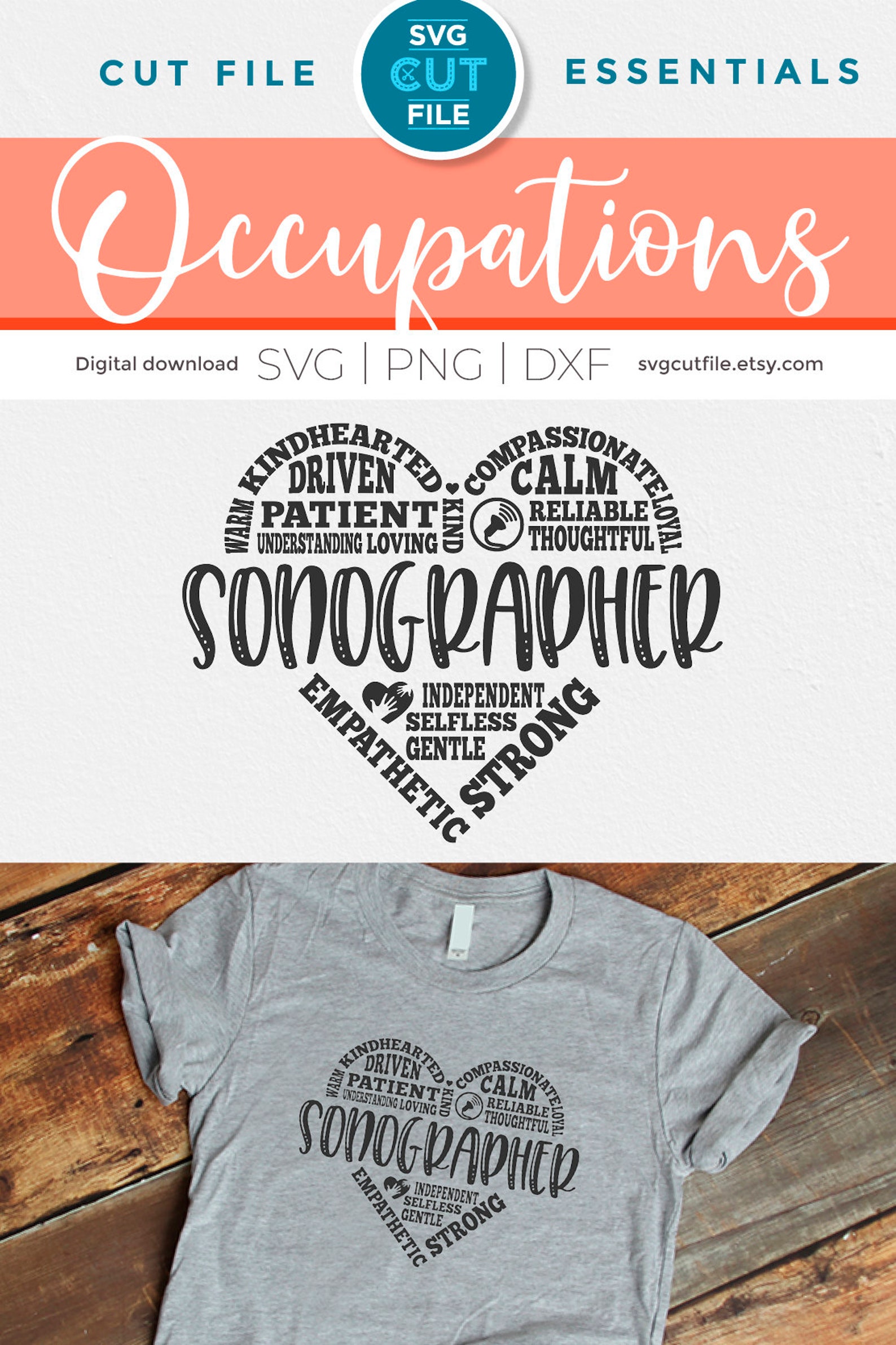 Sonographer Svg Sonography Svg Ultrasound Tech Svg Love - Etsy