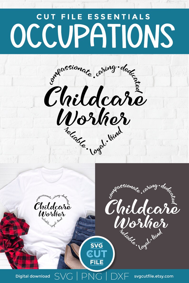 Childcare Worker Svg, Child Care Worker Svg, Daycare Worker Svg ...