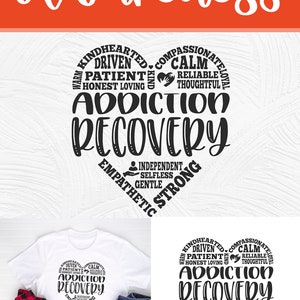 Addiction Recovery Svg, Sober Svg, Sobriety Svg, Aa Svg, Na Svg, AA/NA ...