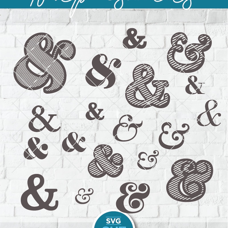 Ampersand - Etsy
