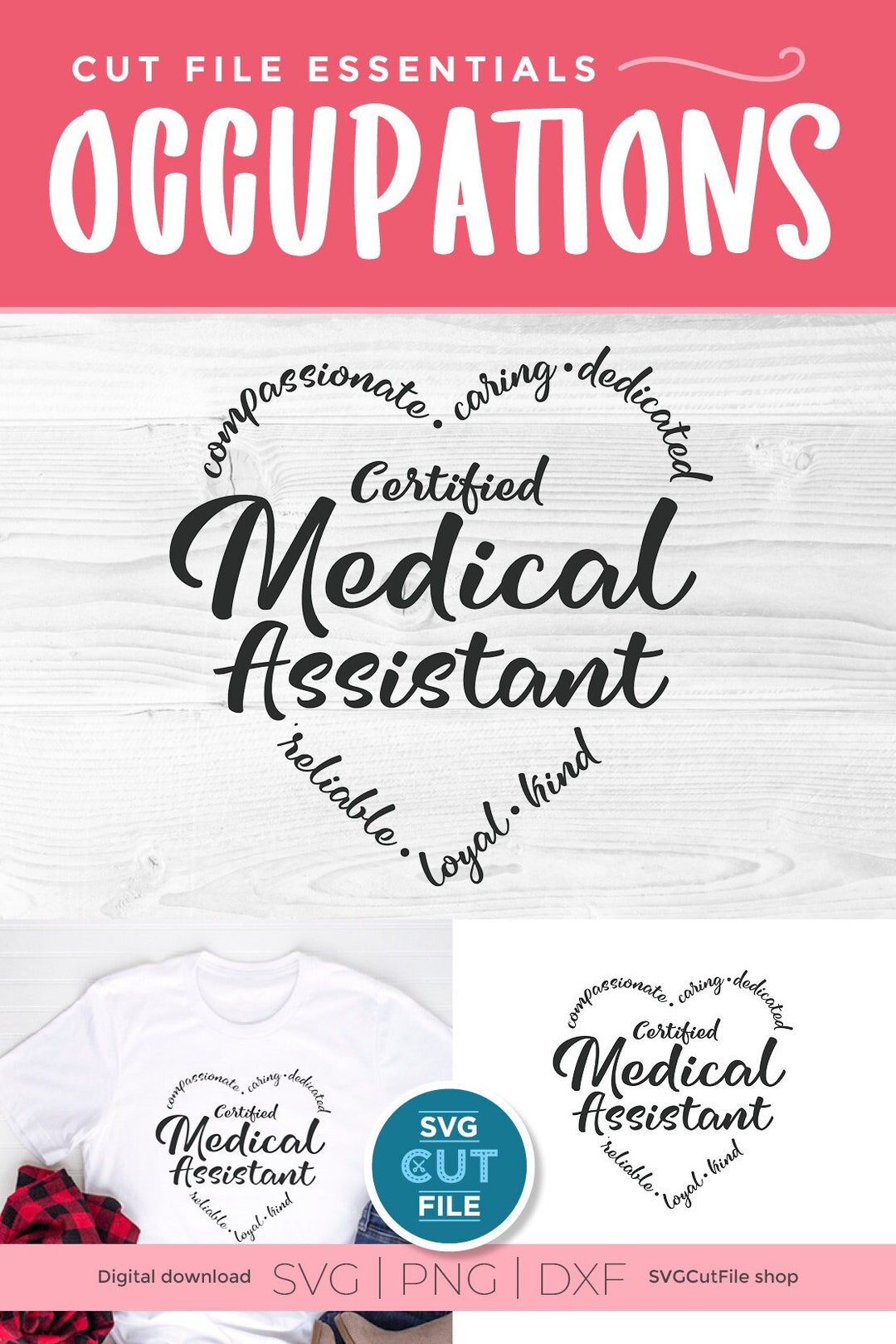 Certified Medical Assistant Svg, CMA Svg, Heart Svg, CMA Life, CMA Gift ...