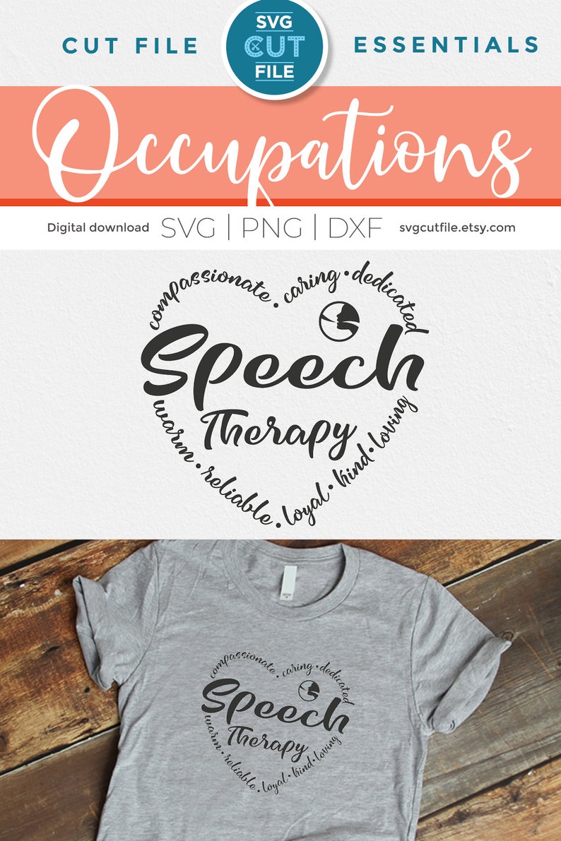 Speech Therapy Svg Speech Therapist Svg Speech Therapy | Etsy