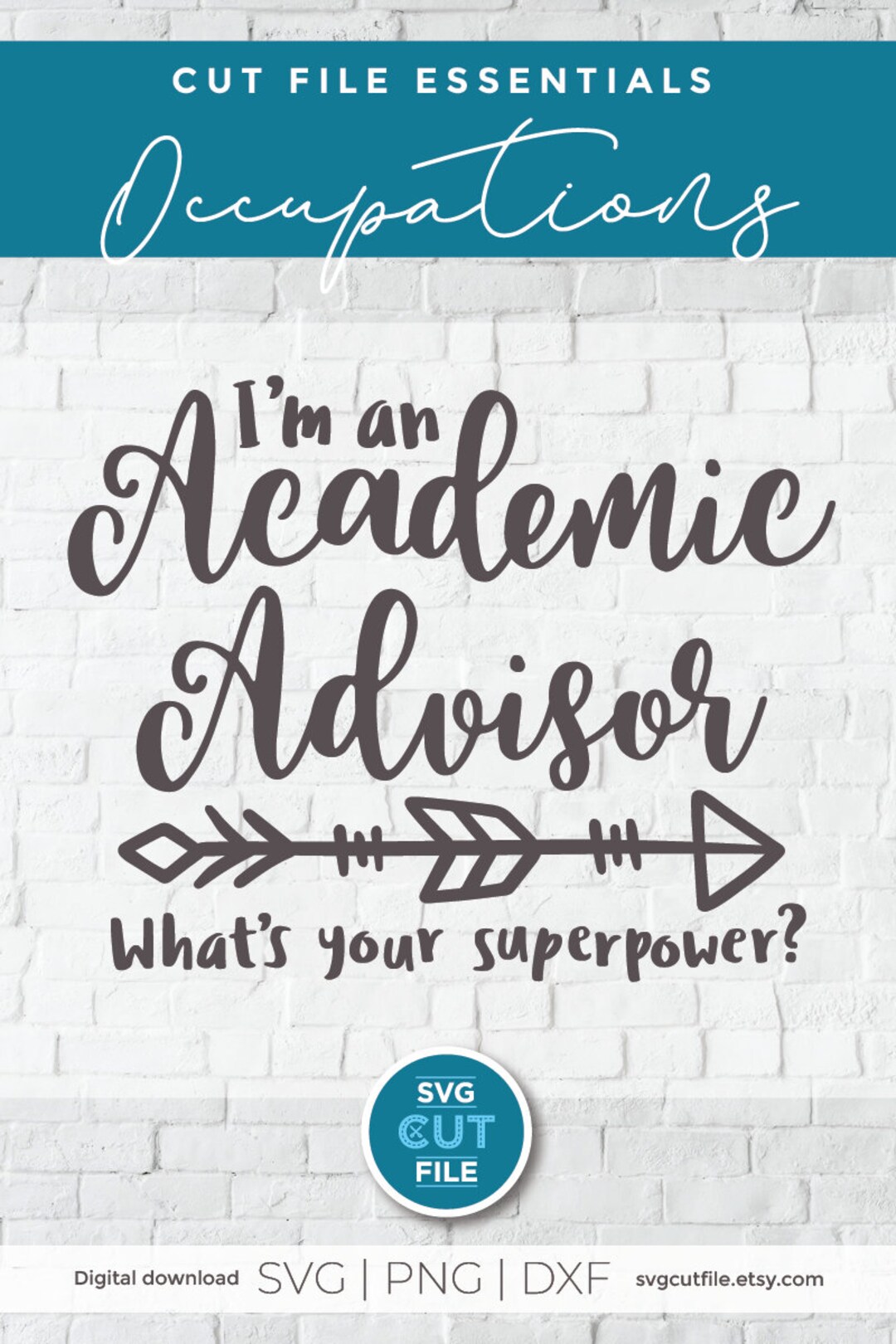 Academic Advisor Svg, College Advisor Svg, I'm an Academic Advisor ...