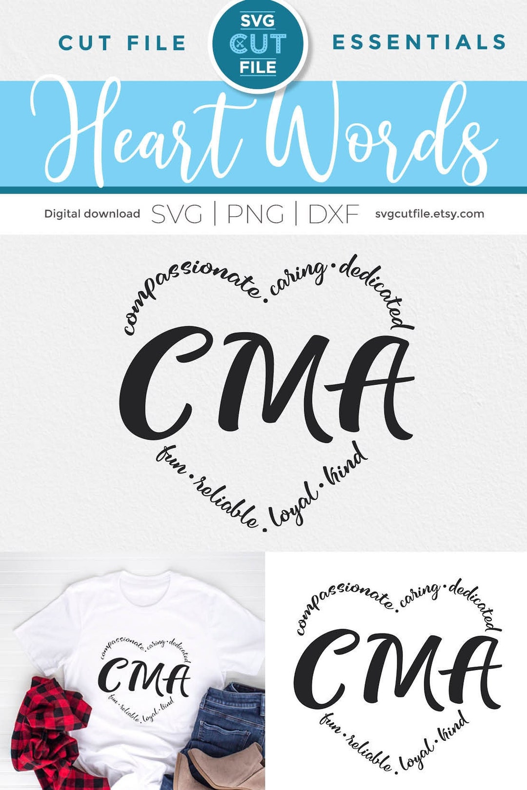 Certified Medical Assistant Svg, CMA Svg, Heart Svg, CMA Life, CMA Gift ...