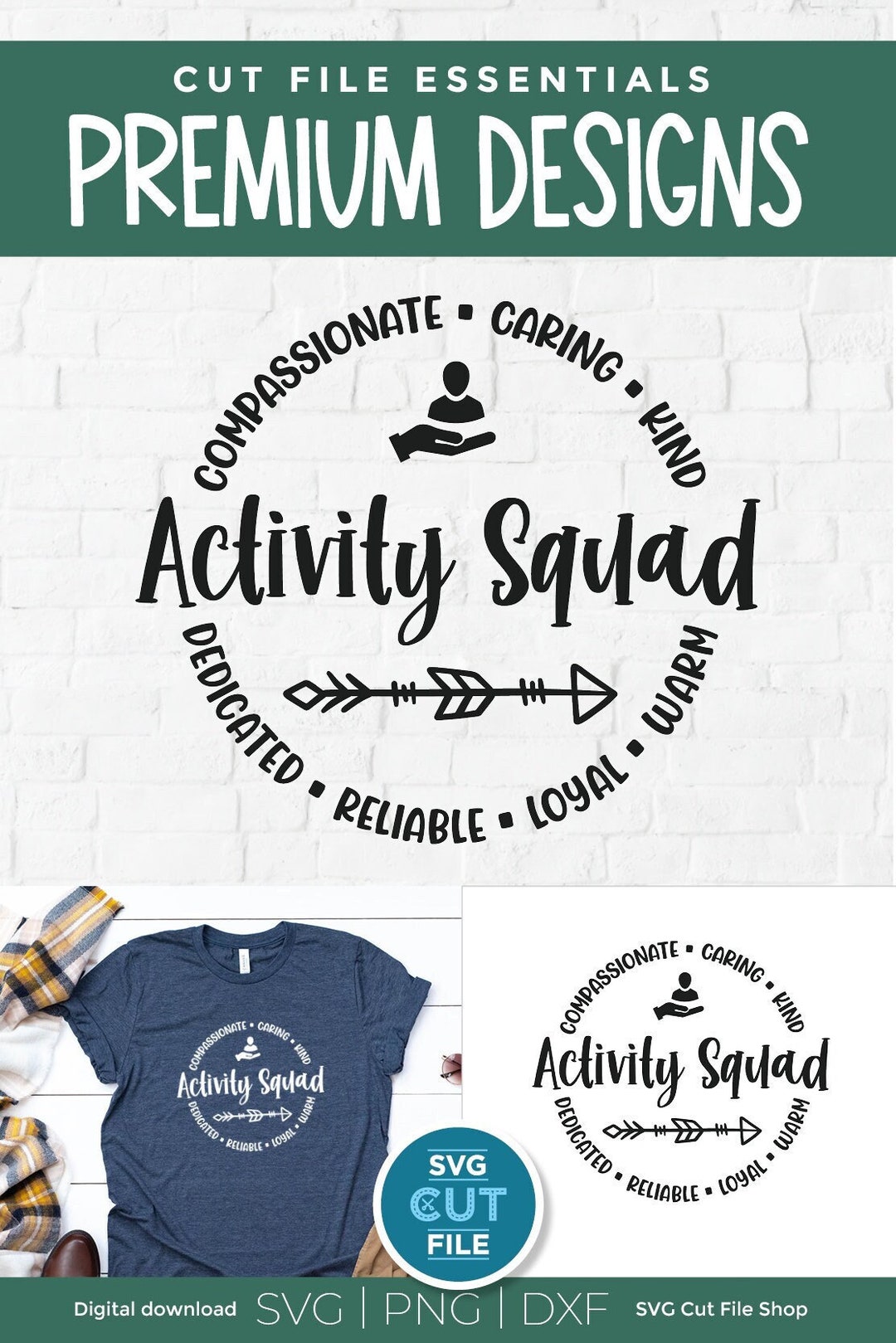 Activity Squad Svg, Activity Director Svg, Professionals, Appreciation ...